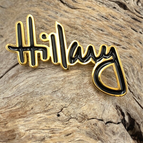 Hillary Clinton Pin - Etsy