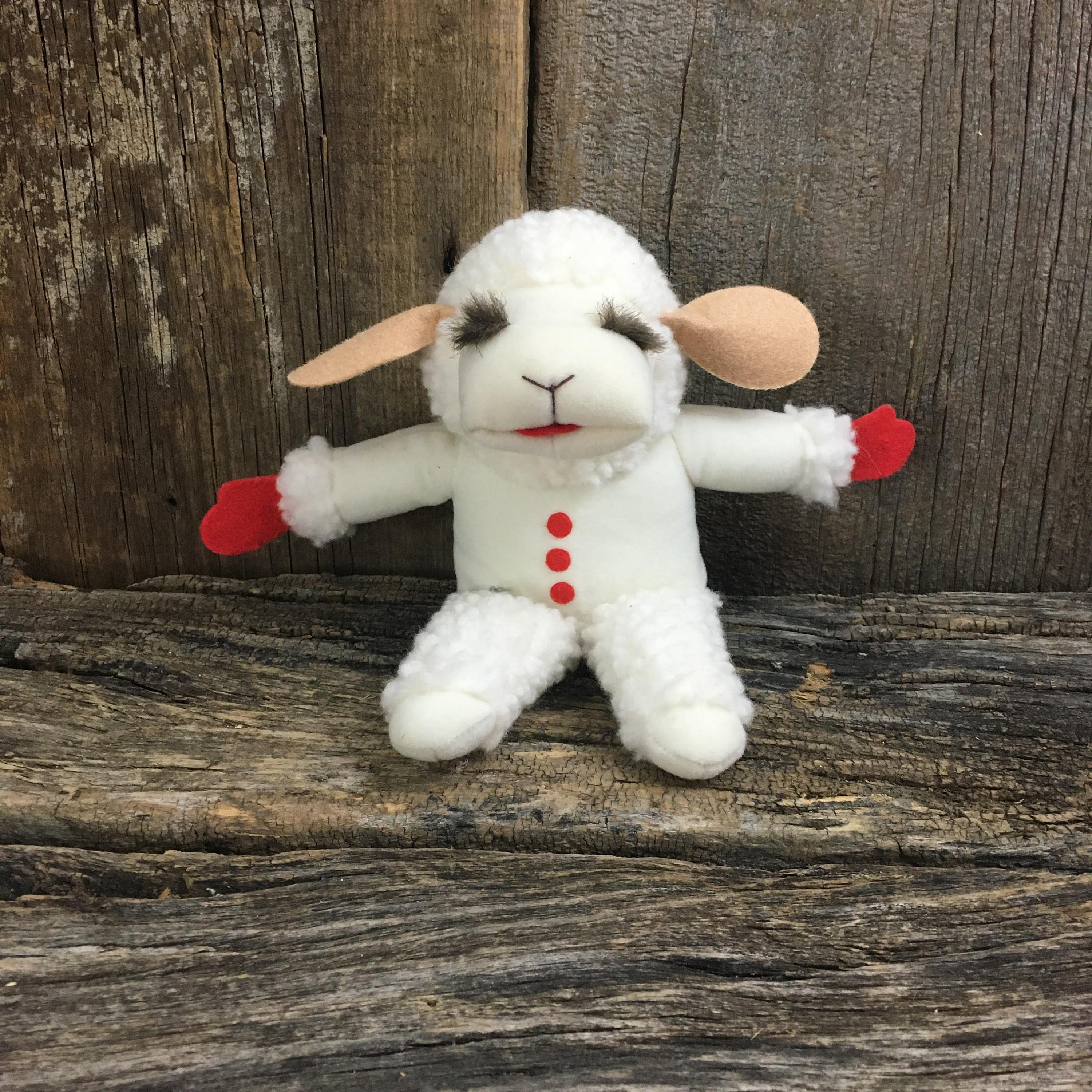 Vintage Shari Lewis Lamb Chops Hand Puppet 16 Tall New