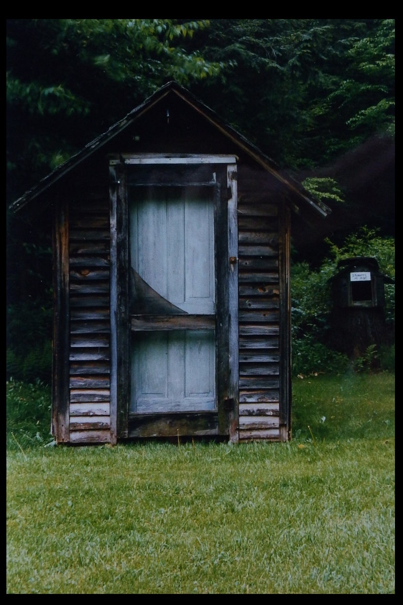 Rustic Outhouse Fine Art Print Vintage-inspired Wall Art Photography ...