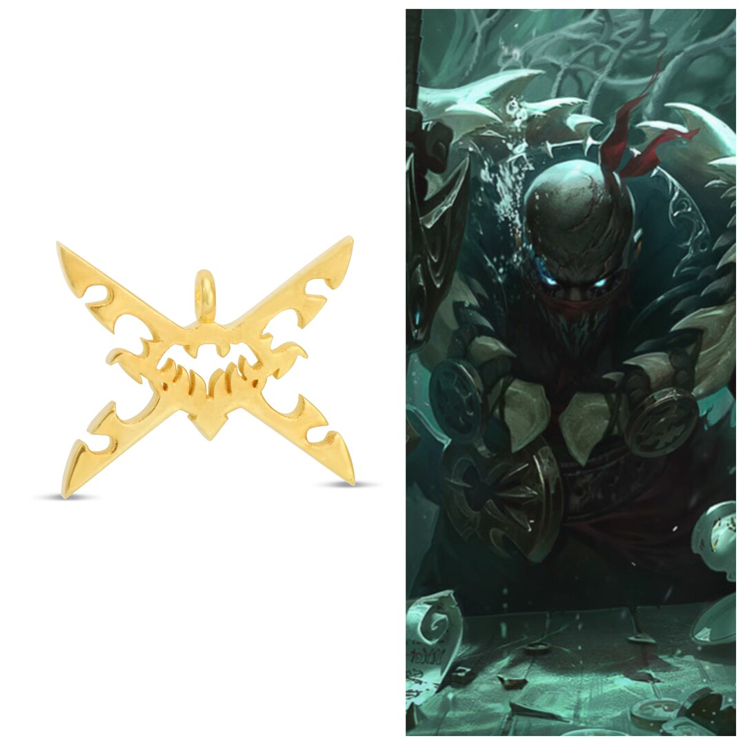 Silver Pyke Ult Pendant League Fanart - Etsy
