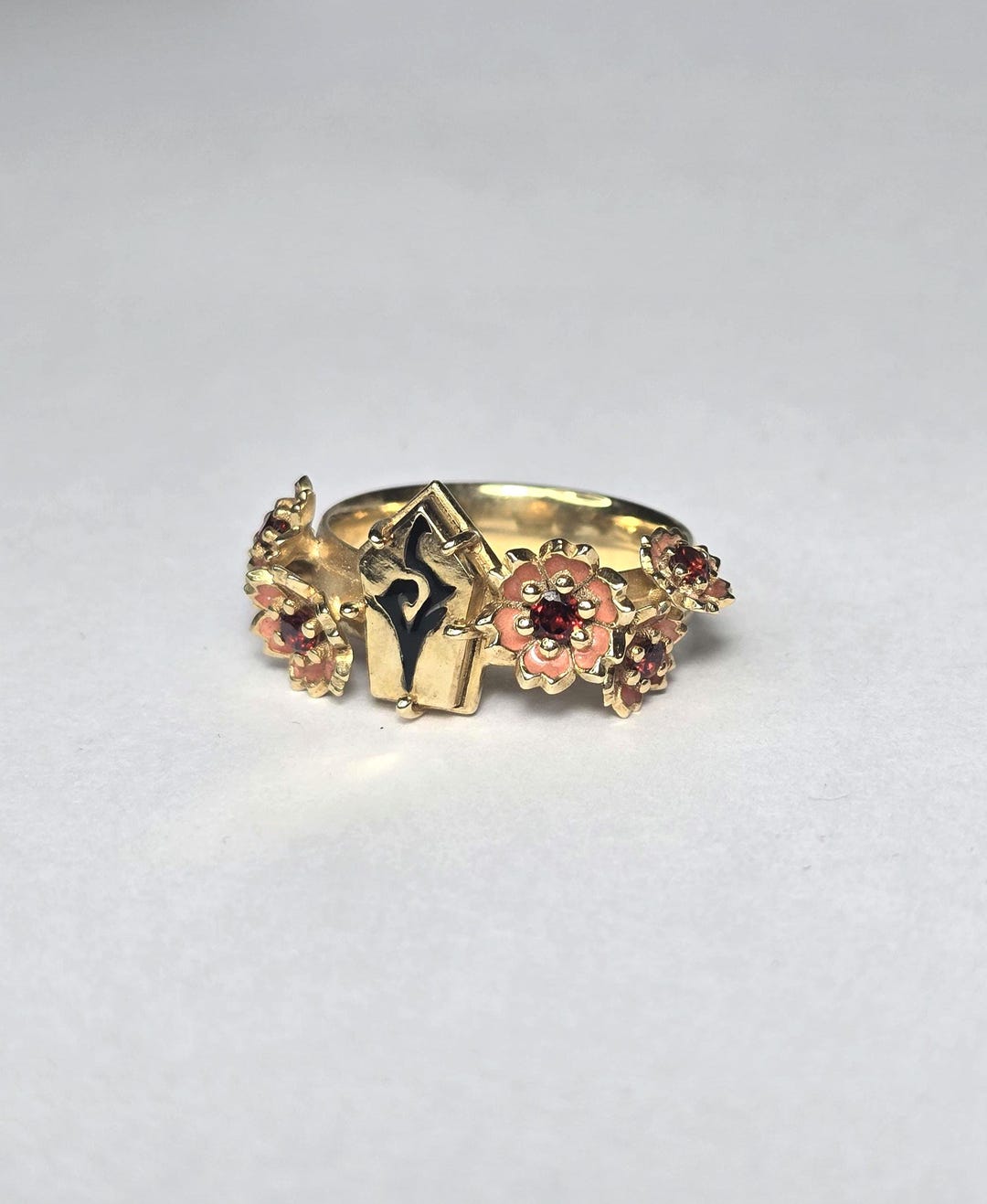 Hu Tao Flower Coffin Ring- Genshin Impact One Of, One Size - Etsy