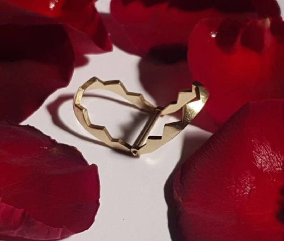 14K Gold Bear Trap Ring for Men - Etsy