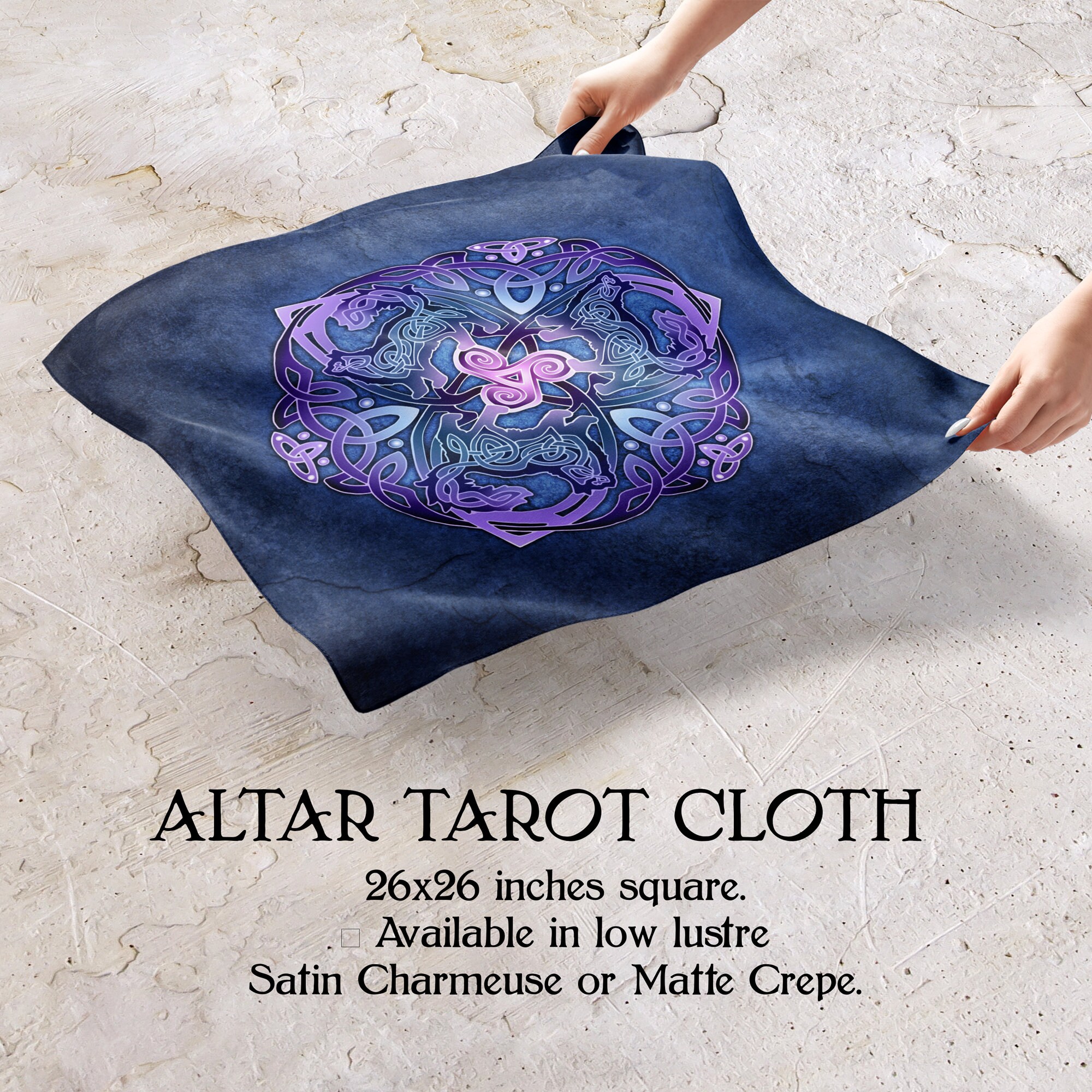 Altar Cloth Tarot Cloth Tarot Spread Tarot Reading | Etsy