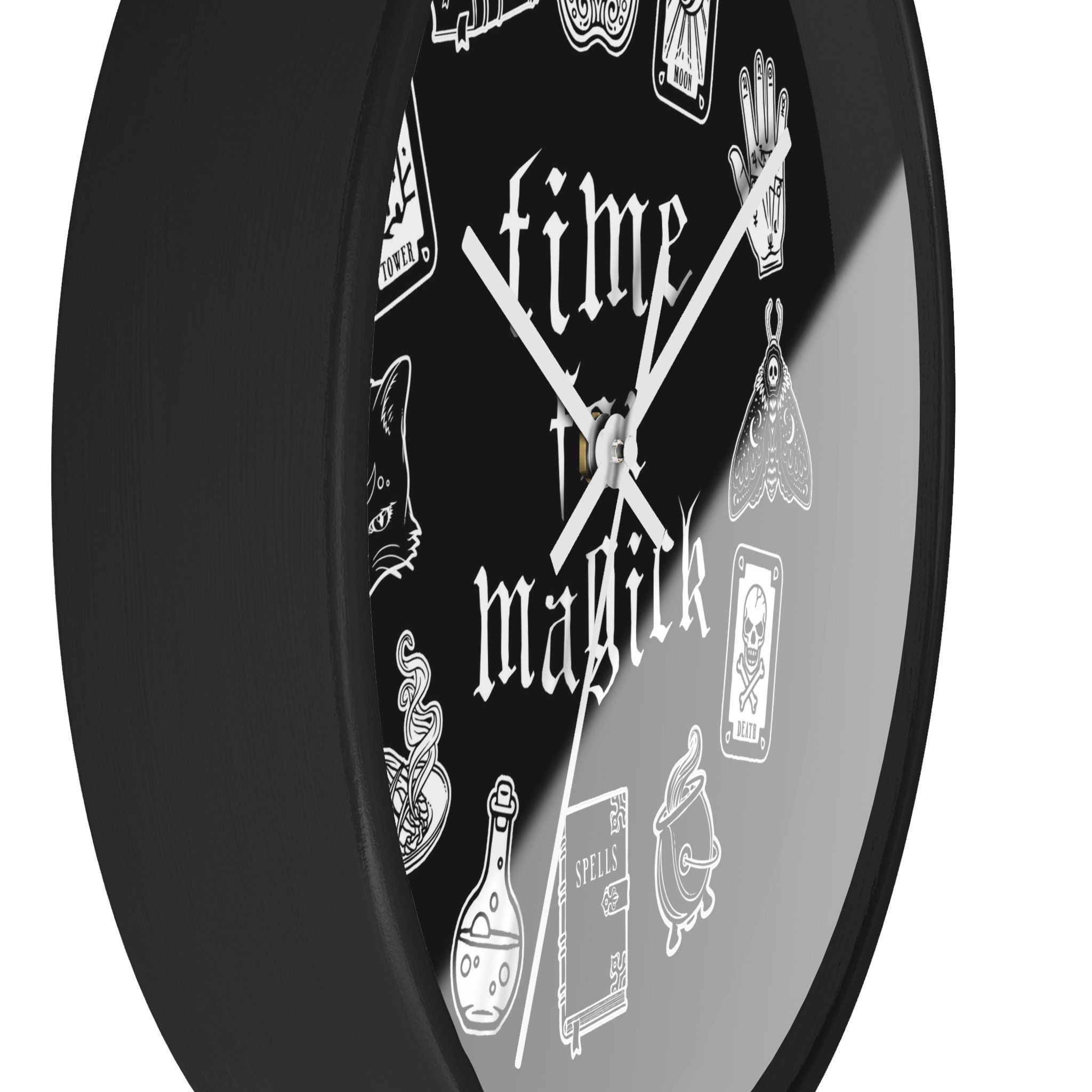 Magick Witchy Stuff Wall Clock - Etsy