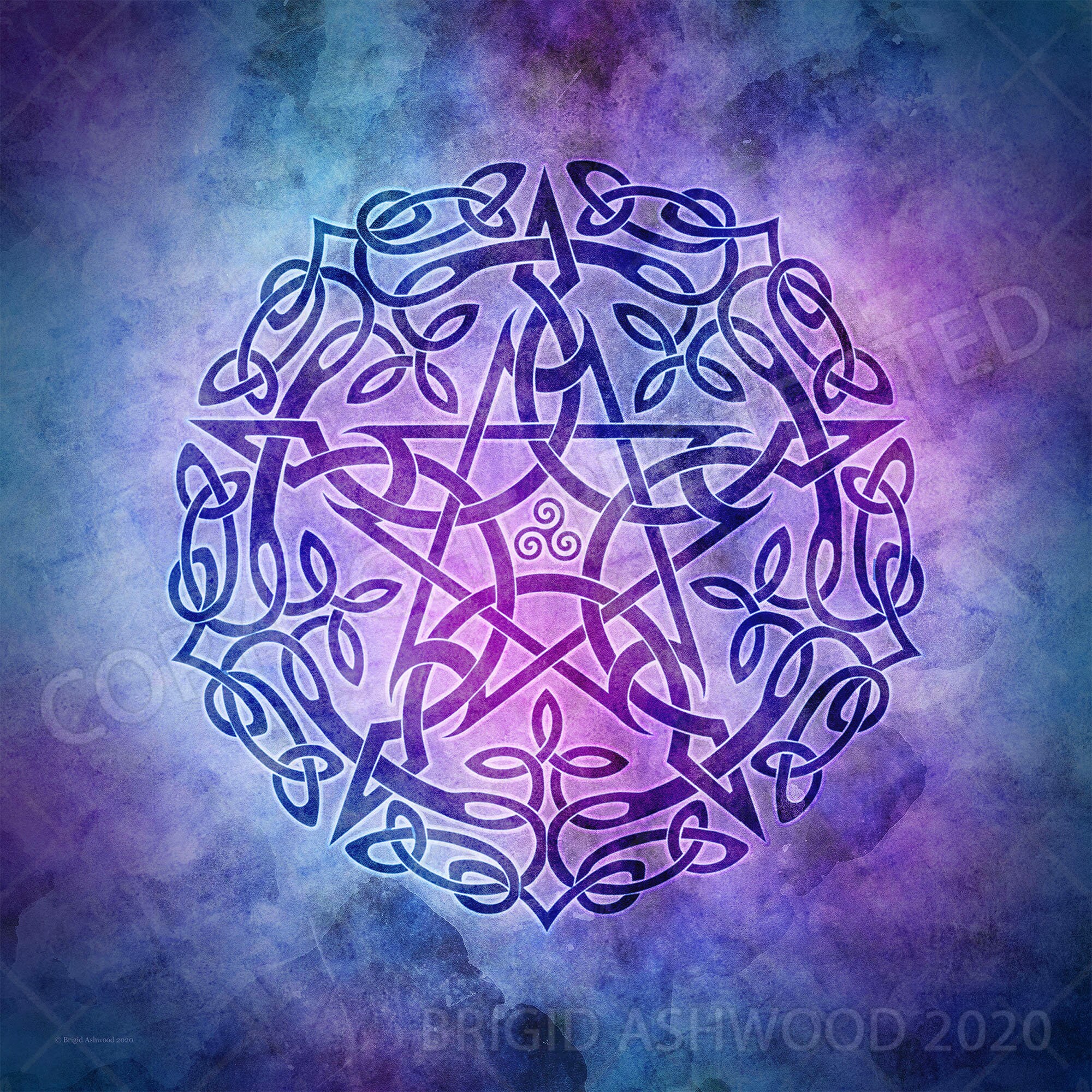 Celtic Pentacle Wallpaper