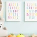 DIGITAL FILES, Alphabet Poster, Alphabet Wall Art, Numbers Poster ...