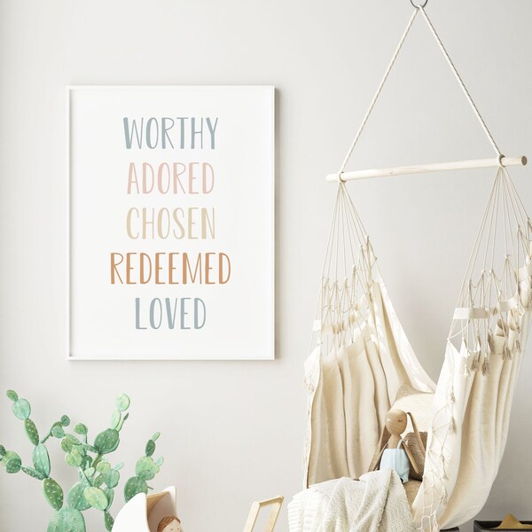 Scripture Wall Words - Etsy