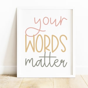DIGITAL FILE, Your Words Matter, Everyone Deserves a Voice, Speech ...