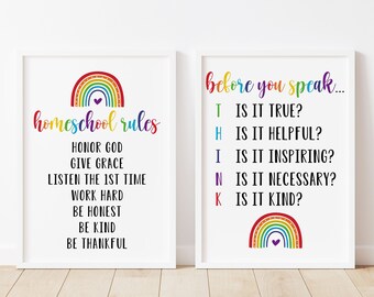 Christian Classroom Rules - Etsy