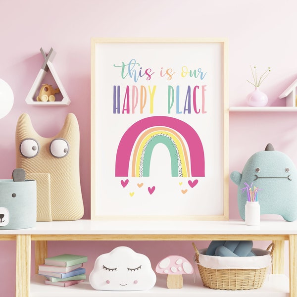 Girls Room Art Print - Etsy