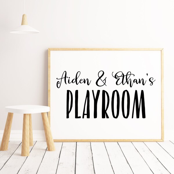 Playroom Printable - Etsy