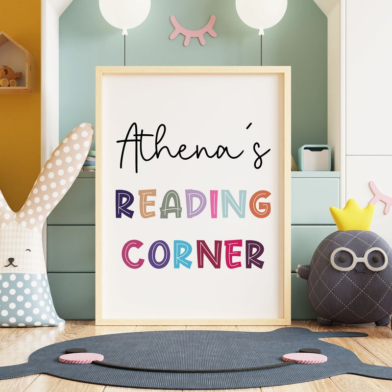 Reading Corner Posters - Etsy
