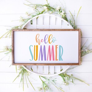 Hello Summer Printable Hello Summer Print Summer Printable - Etsy