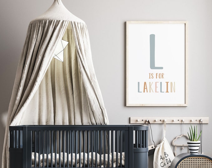 DIGITAL FILE Printable Name Art Name Wall Decor Name Wall - Etsy