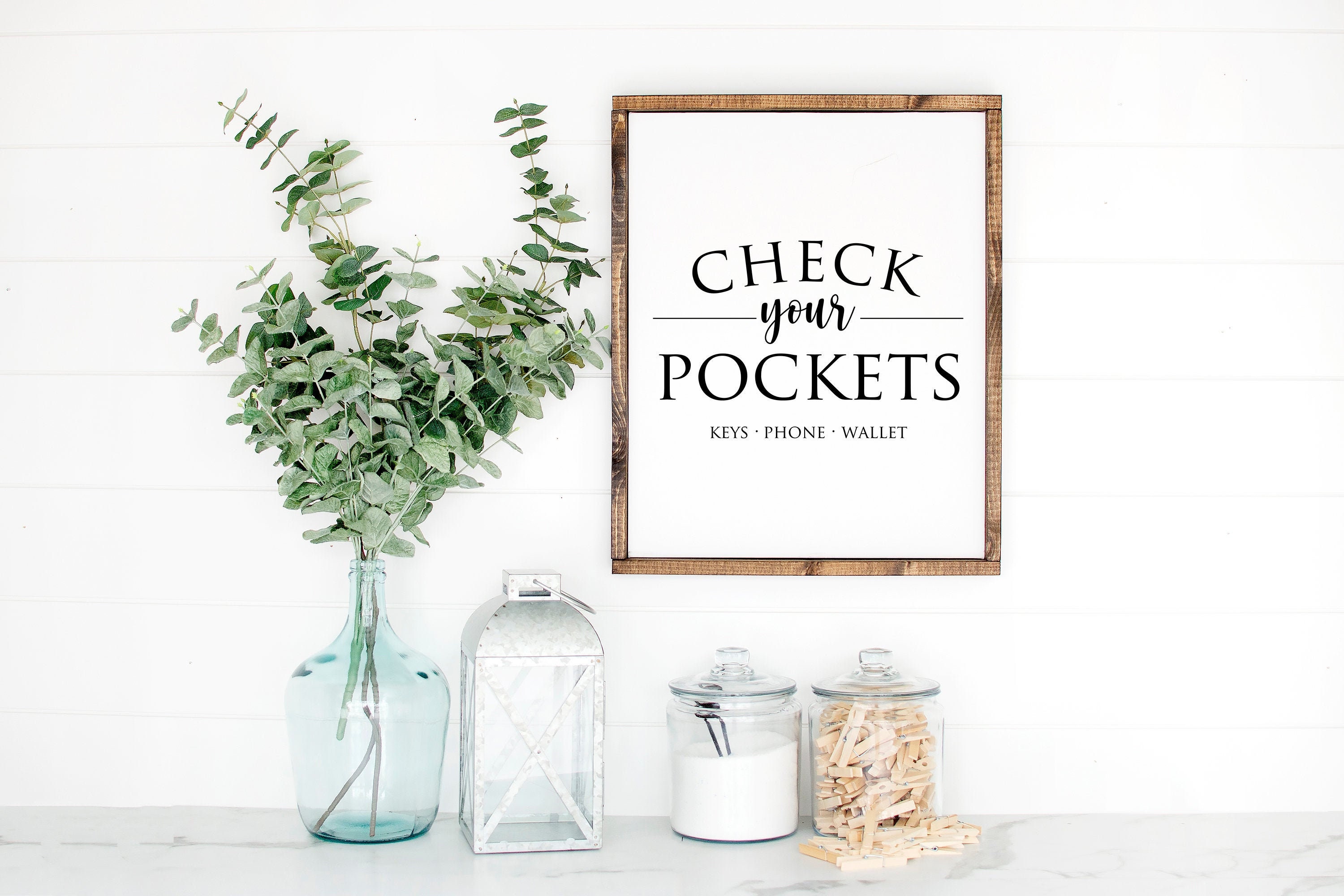 Check Your Pockets Printable Check Your Pockets Laundry Sign | Etsy