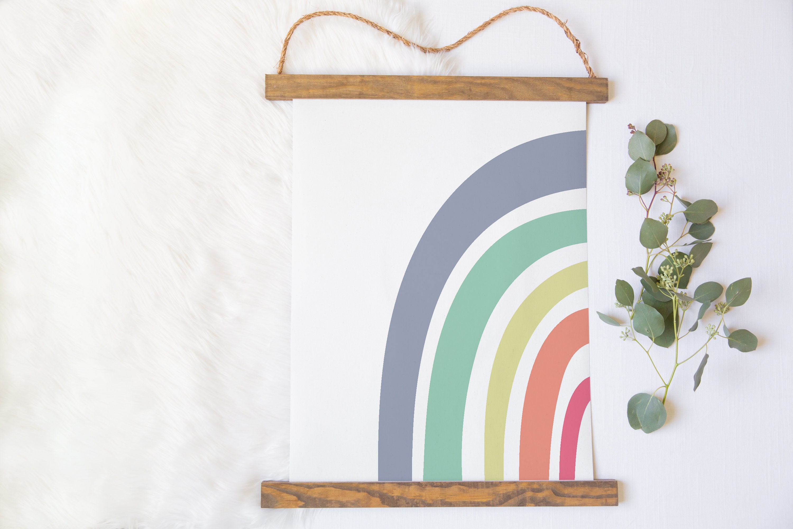 Rainbow Printable Rainbow Print Nursery Rainbow Print Art | Etsy