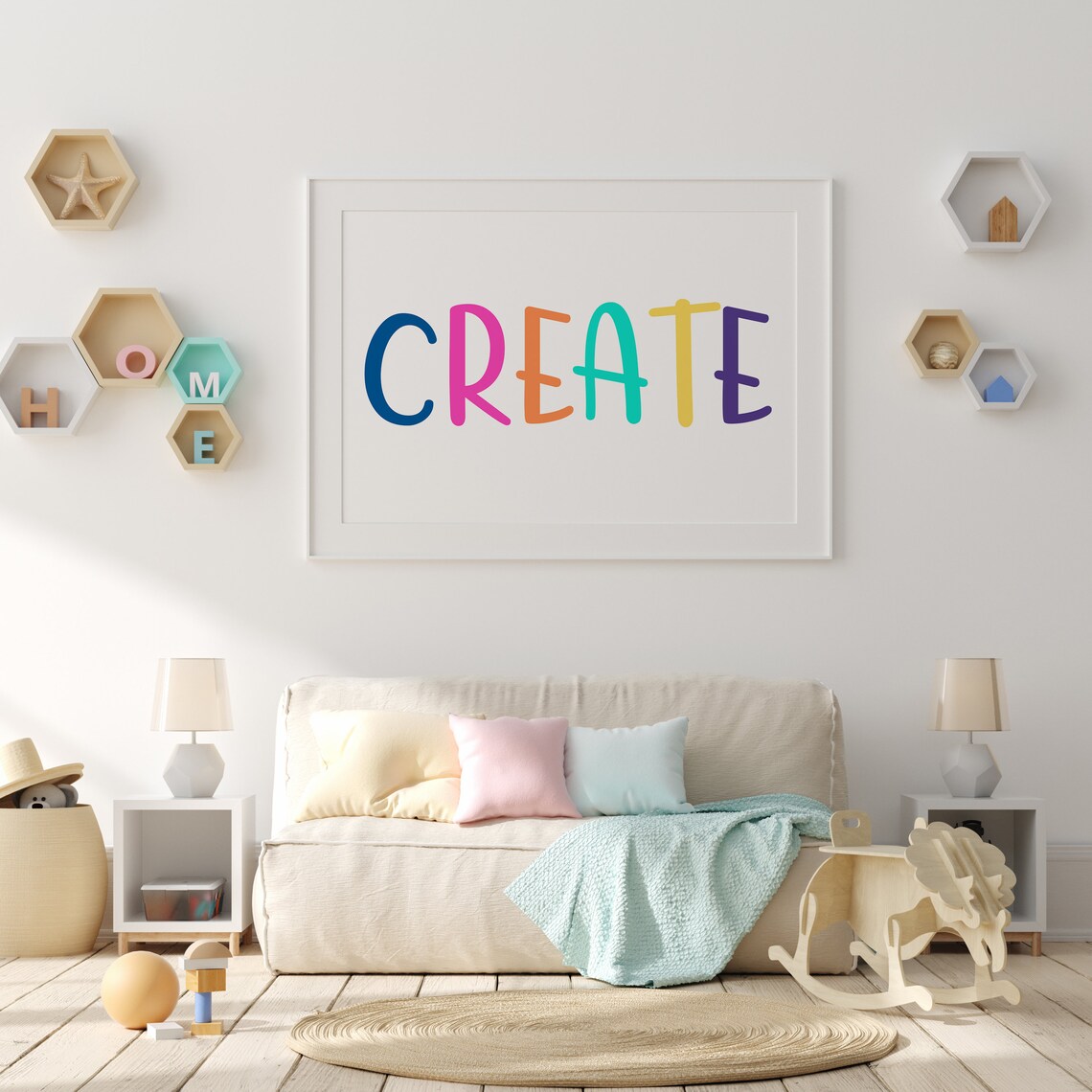 Create Print Create Poster Create Sign Playroom Printable - Etsy