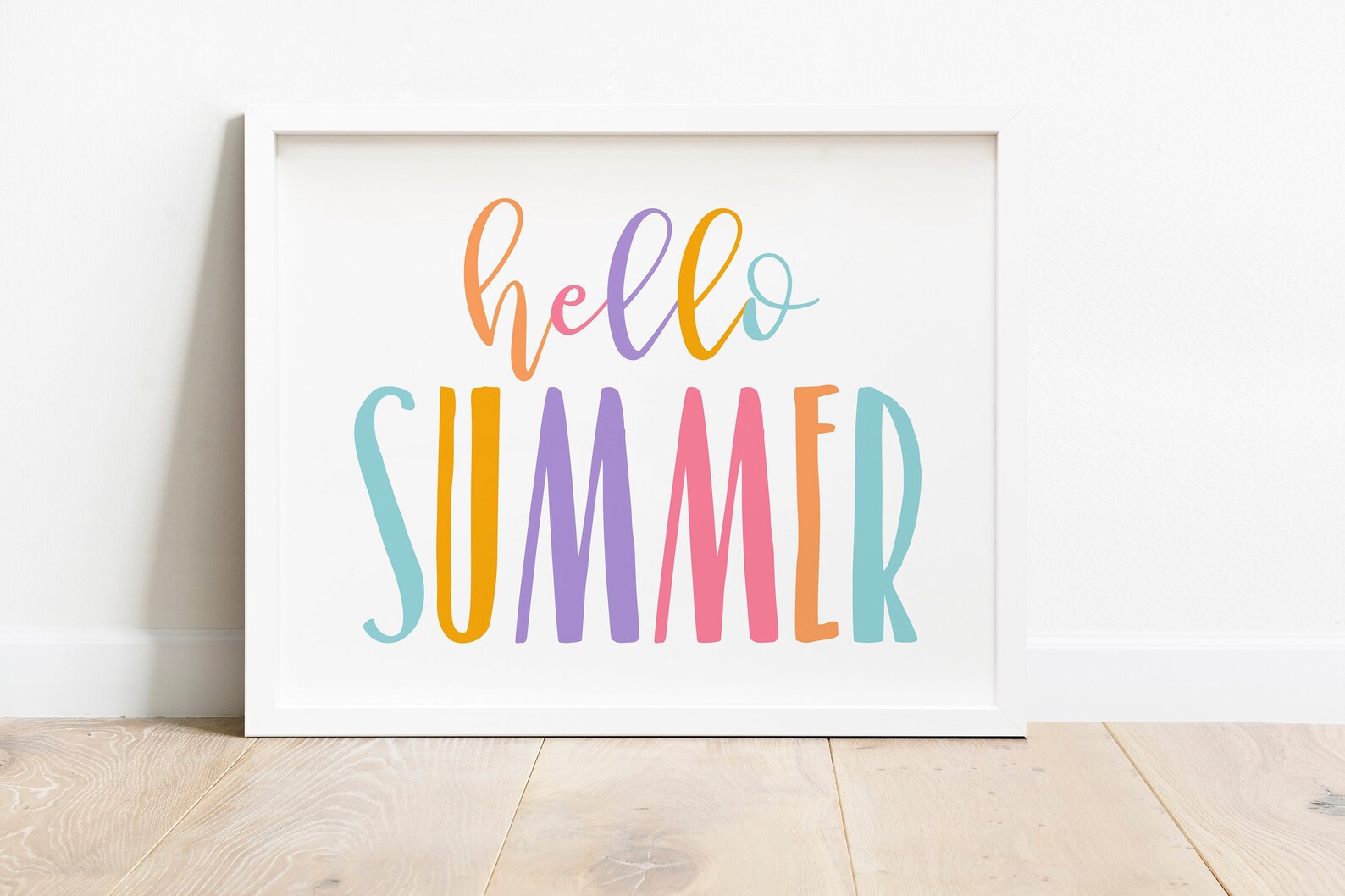 Hello Summer Printable Hello Summer Print Summer Printable - Etsy
