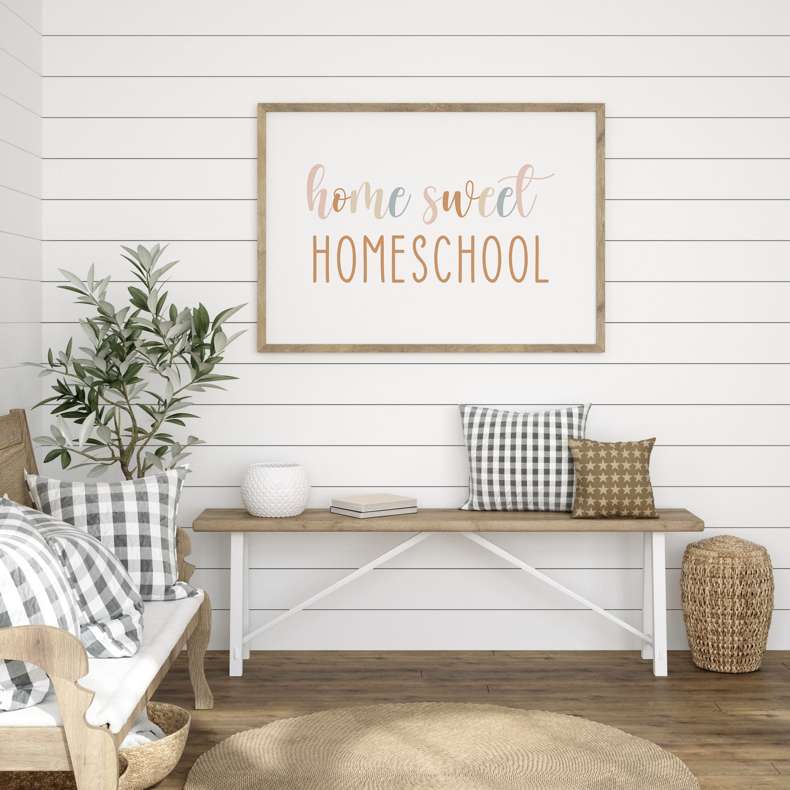 Home Sweet Homeschool Printable Home Sweet Homeschool Sign - Etsy