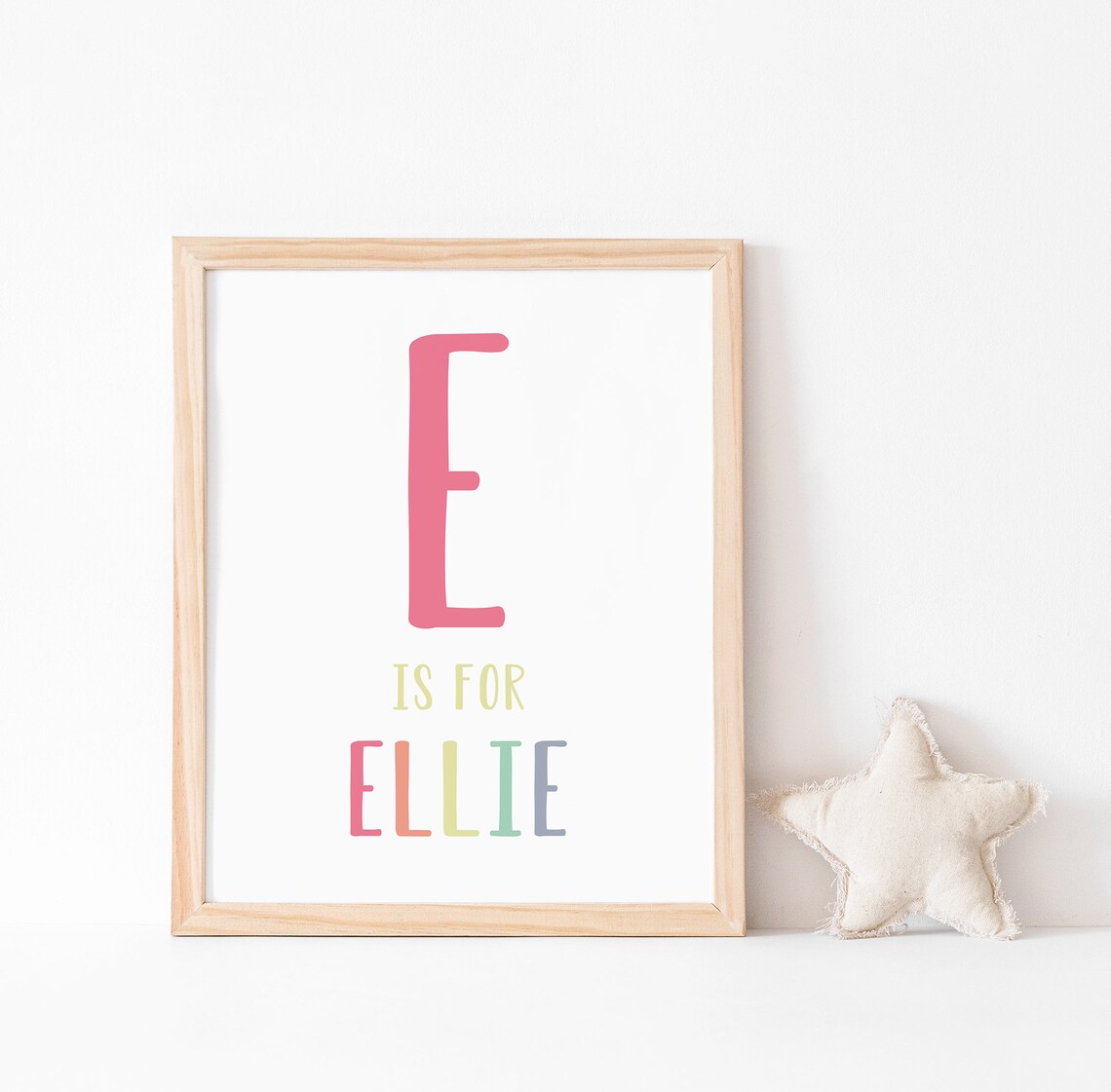 DIGITAL FILE Name Print Printable Name Art Name Wall Decor | Etsy