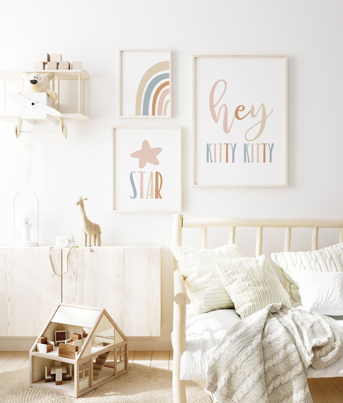 DIGITAL FILE Star Print Star Wall Decor Star Wall Art - Etsy