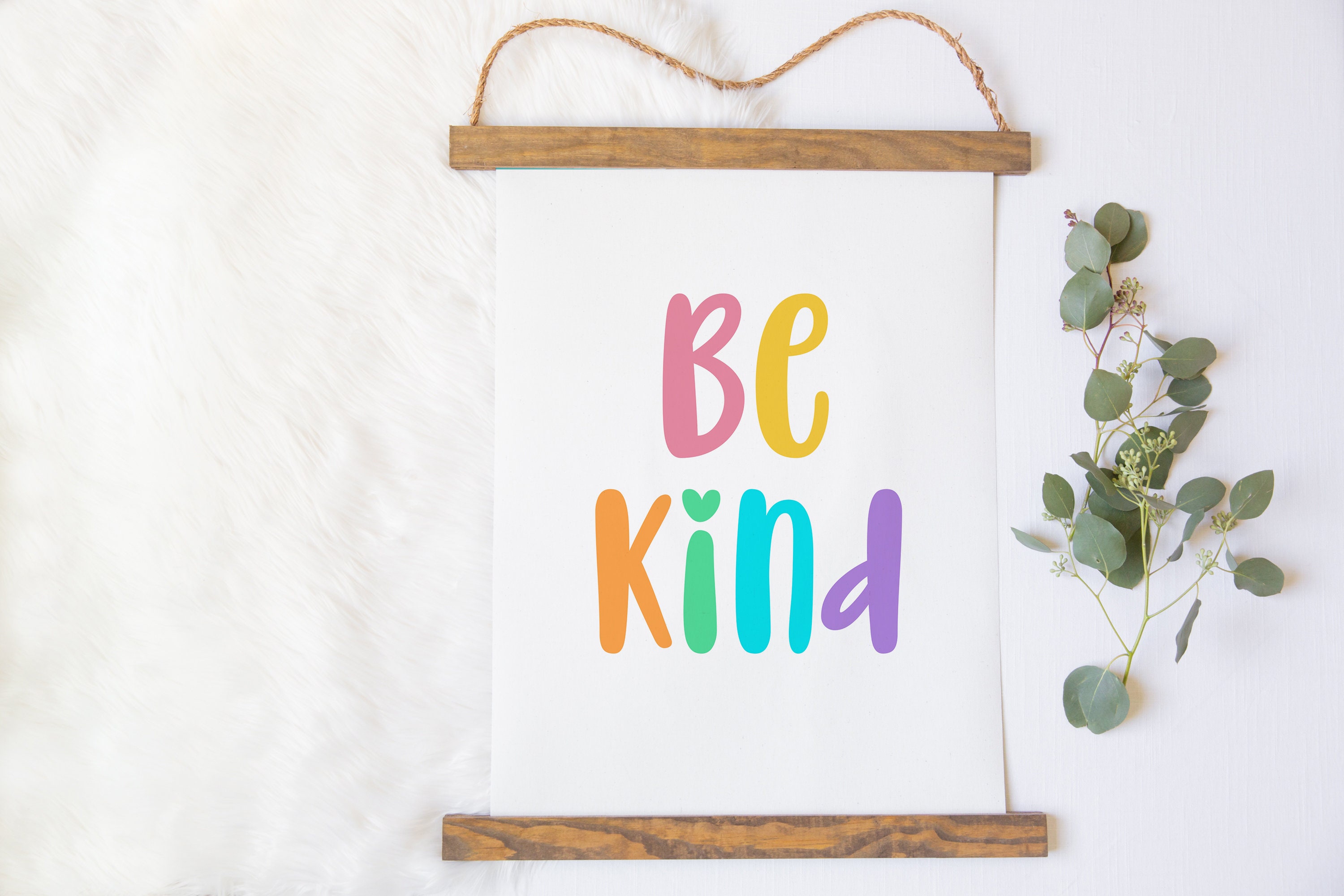 Be Kind Printable Playroom Print Nursery Print Kids Room | Etsy