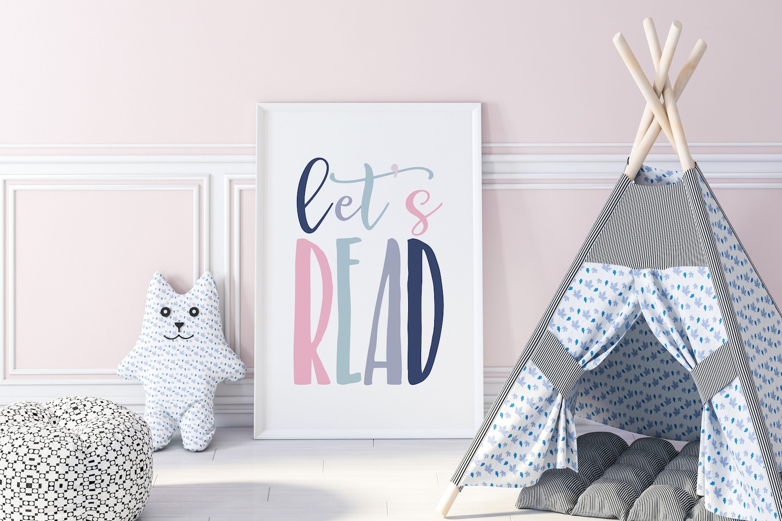 Let's Read Printable Reading Sign Classroom Printable | Etsy