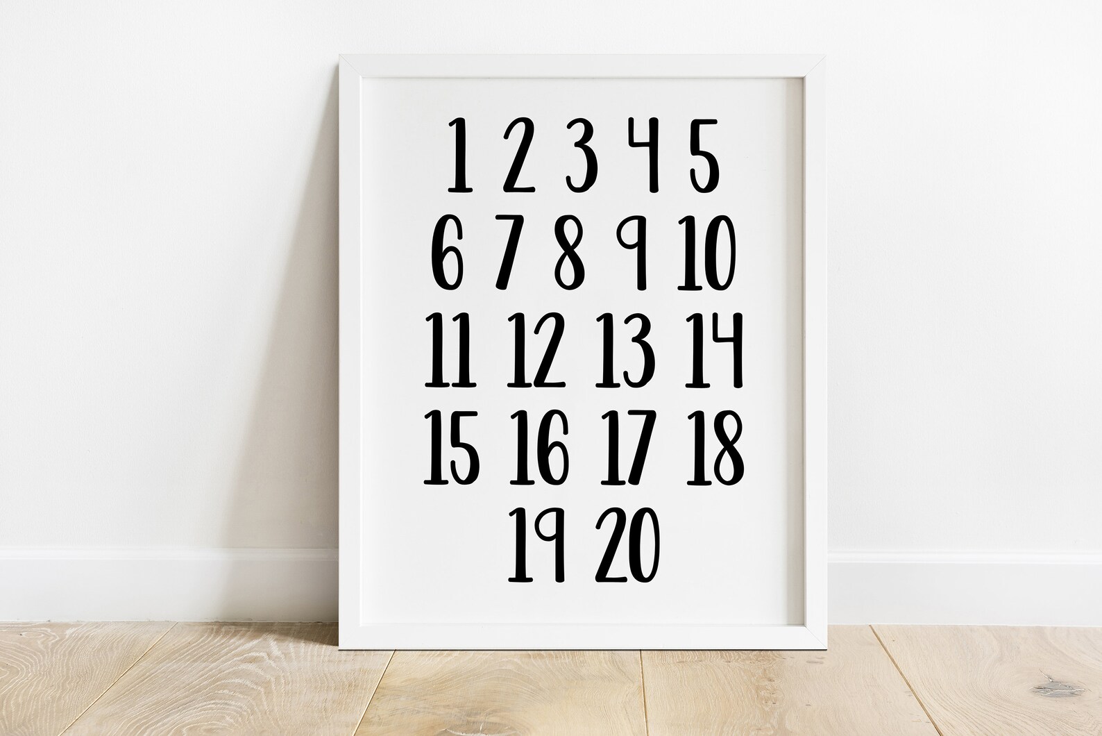 DIGITAL FILES Set of 2 Prints Alphabet Print ABC Poster - Etsy