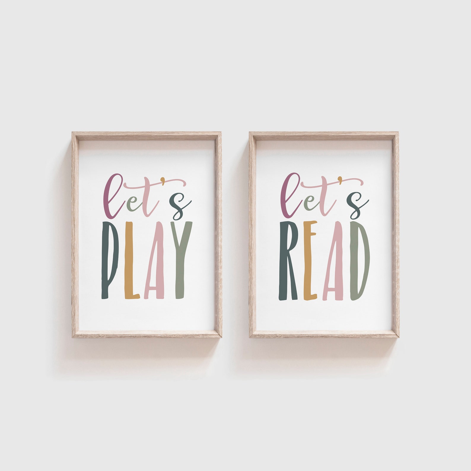 Let's Play Print Let's Play Sign Let's Play - Etsy