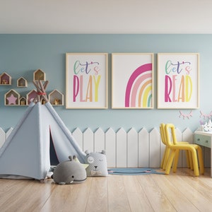 Rainbow Printable, Half Rainbow Print, Nursery Decor, Nursery Printable ...