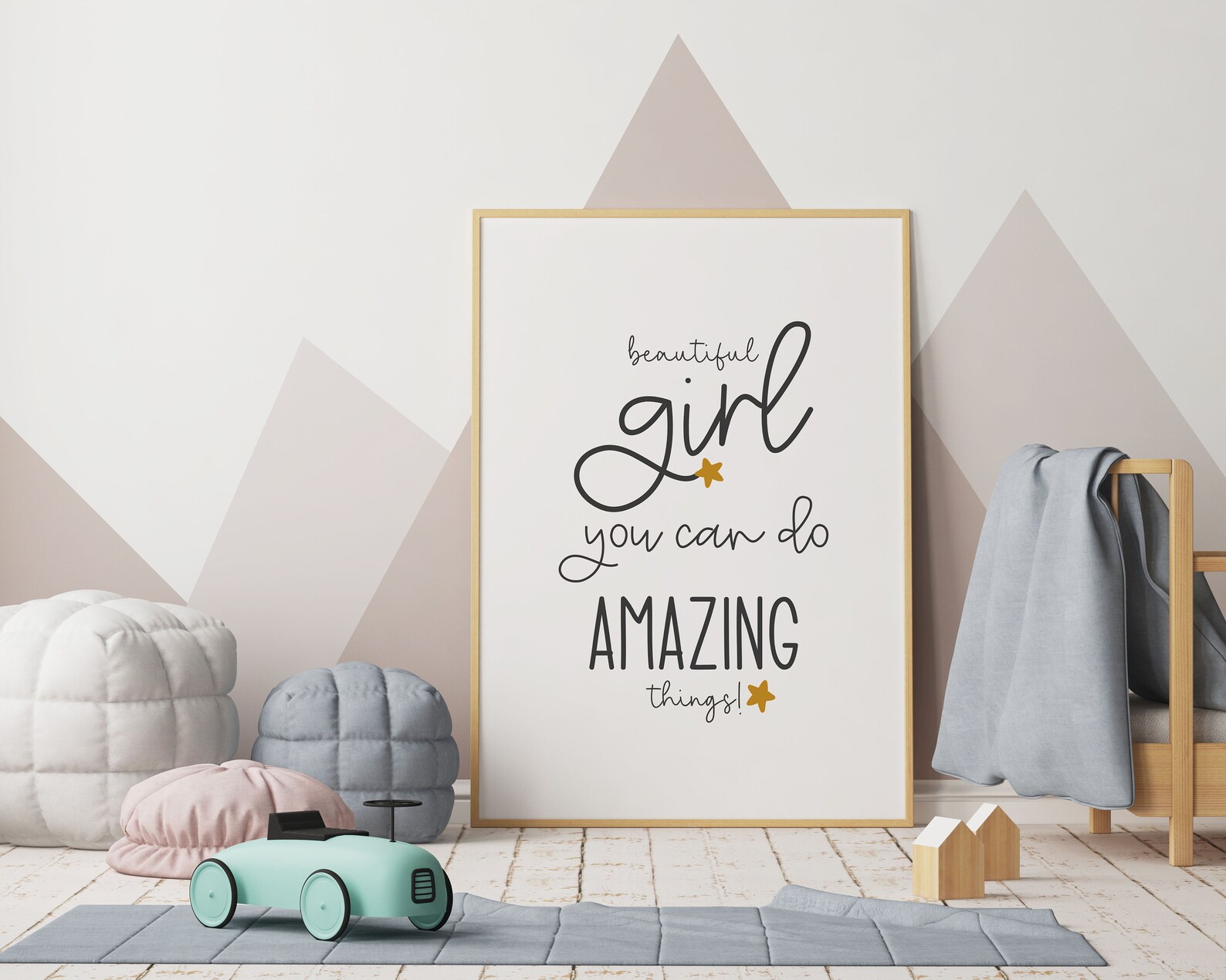 Beautiful Girl You Can Do Amazing Things Wall Art Quotes - Etsy