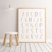 Alphabet Poster, ABC Wall Art, Alphabet Print, Nursery Decor, Nursery ...