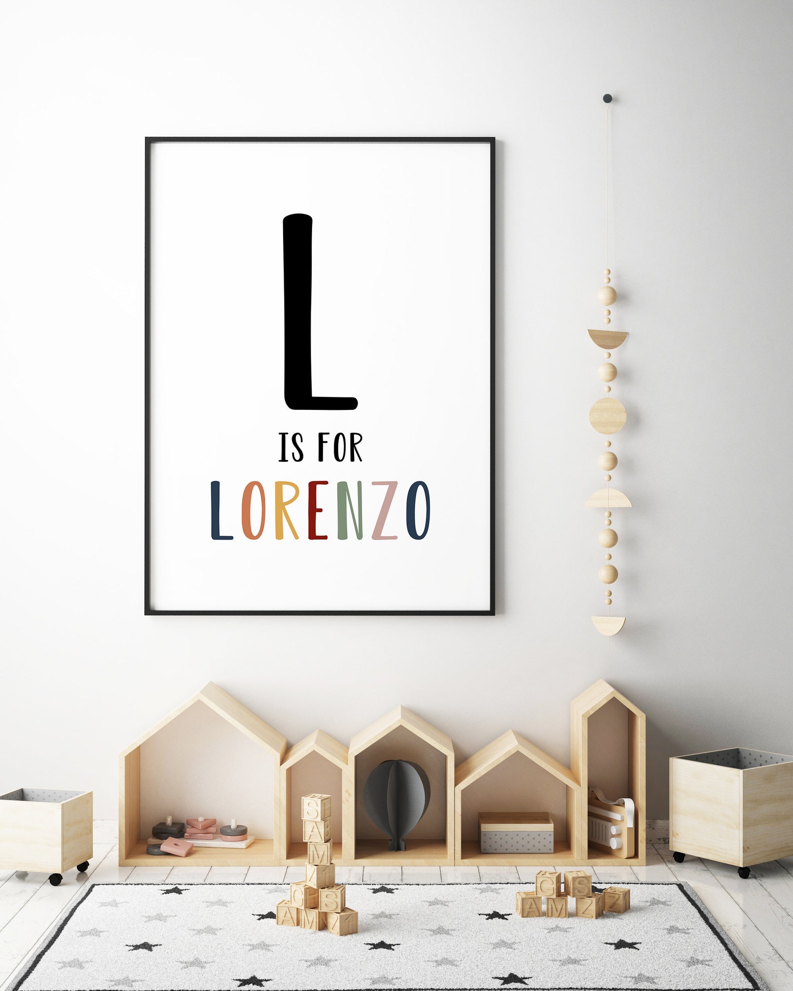 DIGITAL FILE Name Print Printable Name Art Name Wall Decor | Etsy