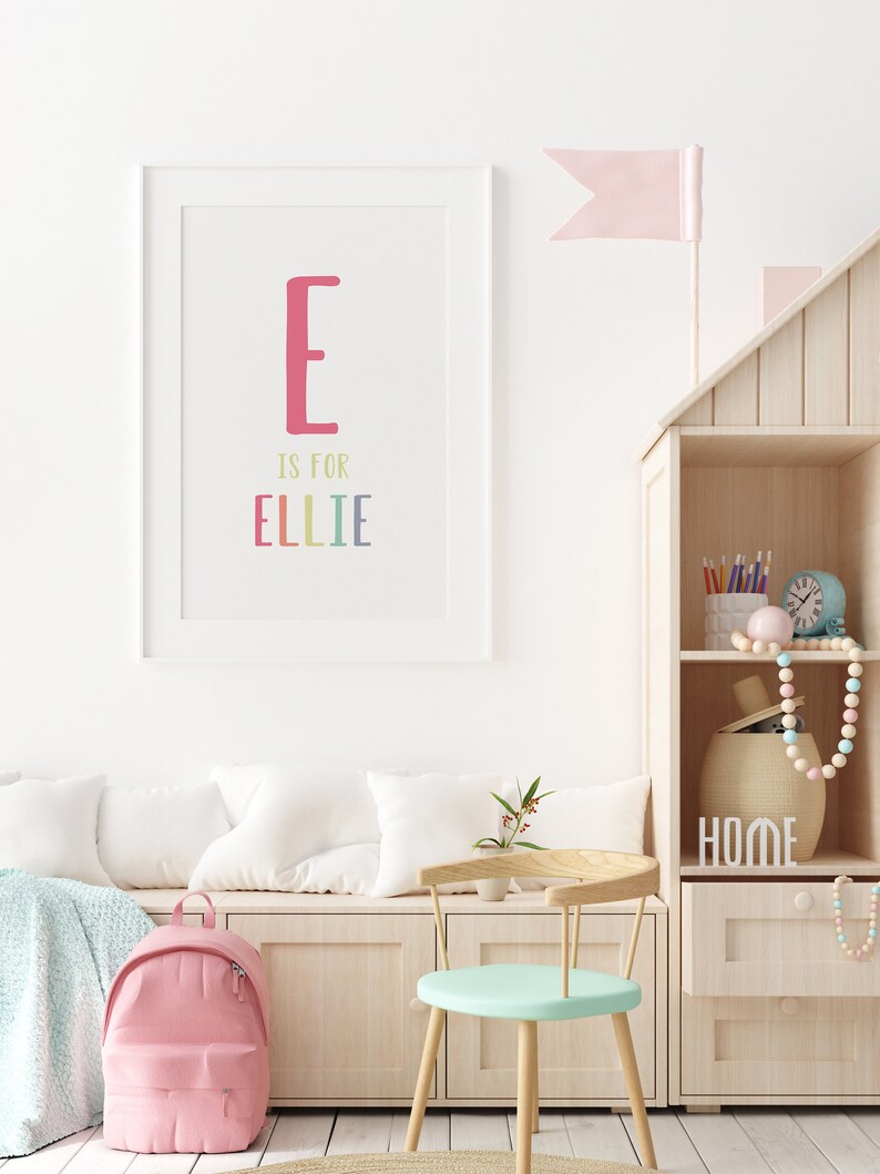 DIGITAL FILE Name Print Printable Name Art Name Wall Decor | Etsy