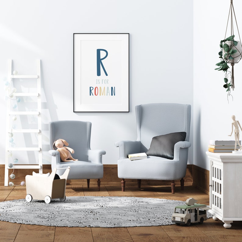 DIGITAL FILE Name Print Printable Name Art Name Wall Decor - Etsy