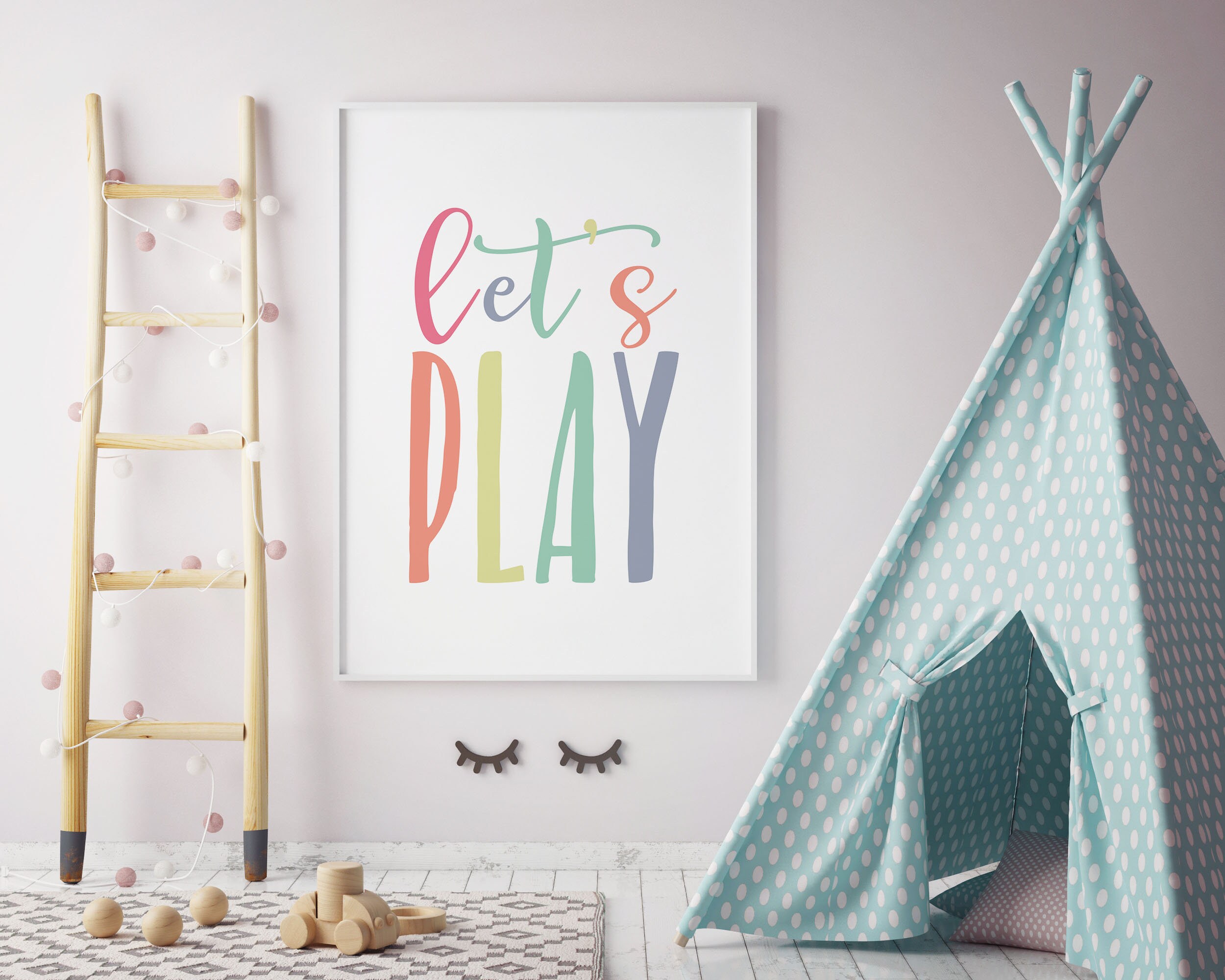 Let's Play Printable Let's Play Download Let's | Etsy