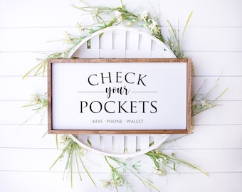 Check Your Pockets - Etsy