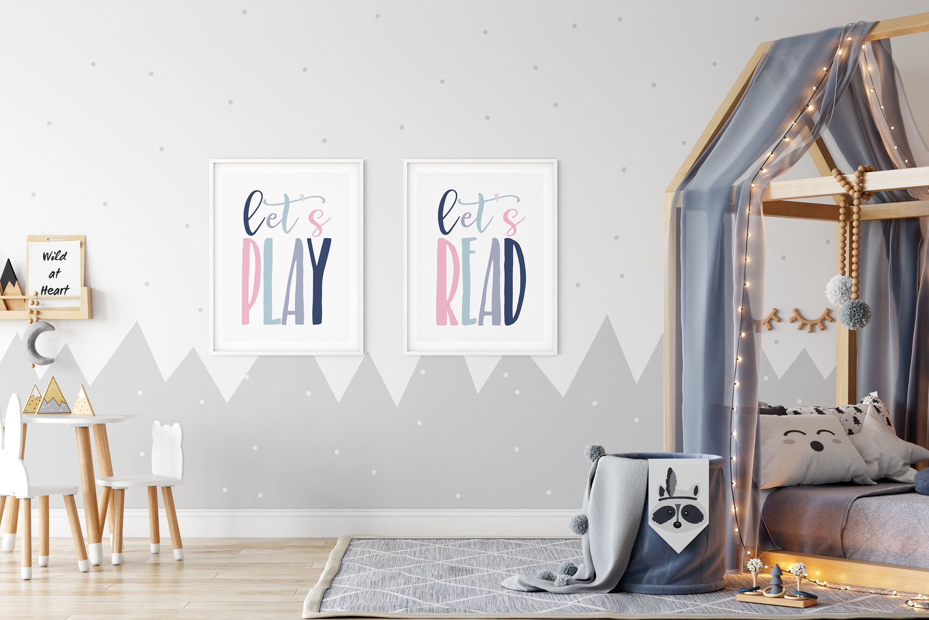 Let's Read Printable Reading Sign Classroom Printable | Etsy