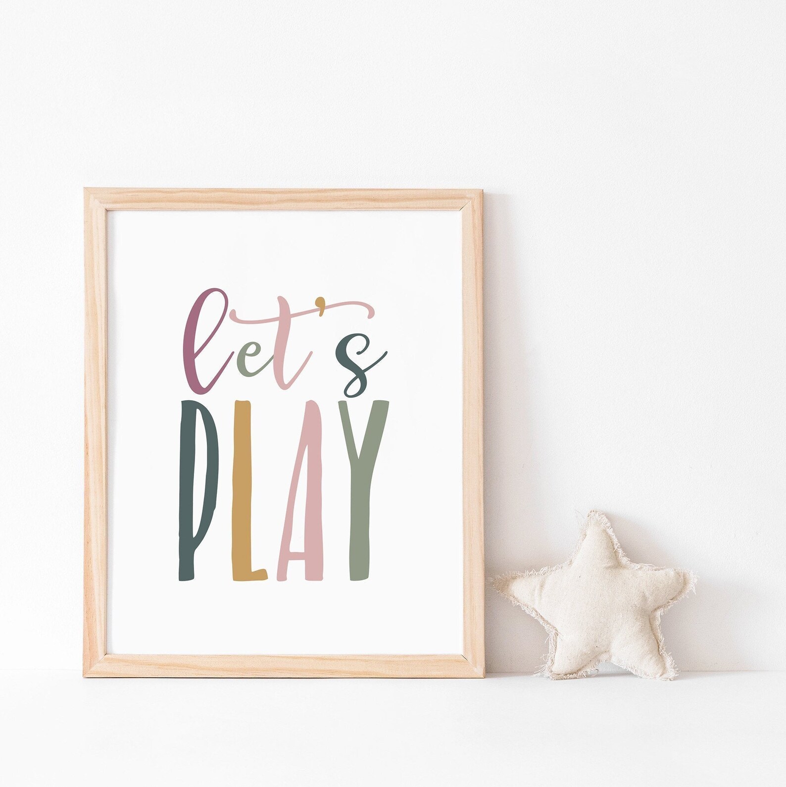 Let's Play Print Let's Play Sign Let's Play - Etsy