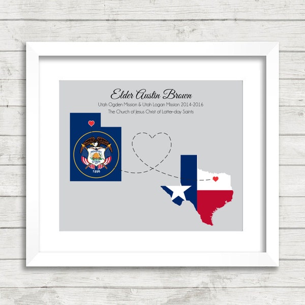 Lds Missionary Maps - Etsy
