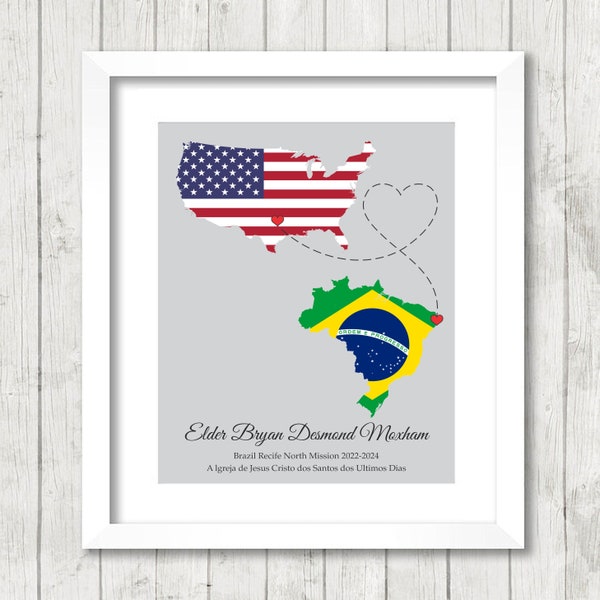 Brazil Missionary - Etsy