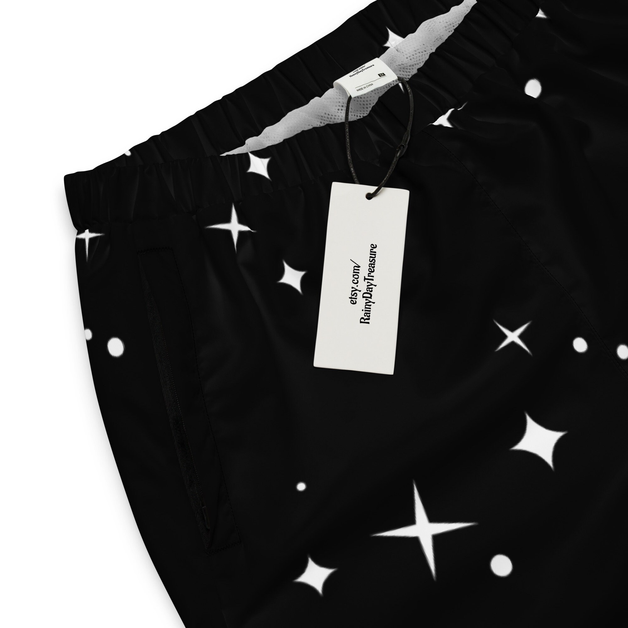 Unisex Track Pants in Black Star - Etsy