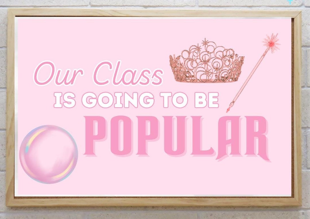 Wicked Inspired Classroom Decor - Bulletin Letters - PDF Files - Etsy