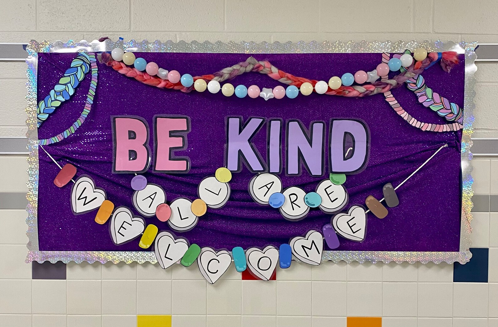 Learning Era Classroom Decor Bulletin Letters Friendship Bracelets PDF ...