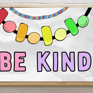 Learning Era Classroom Decor - Bulletin Letters- Friendship Bracelets ...