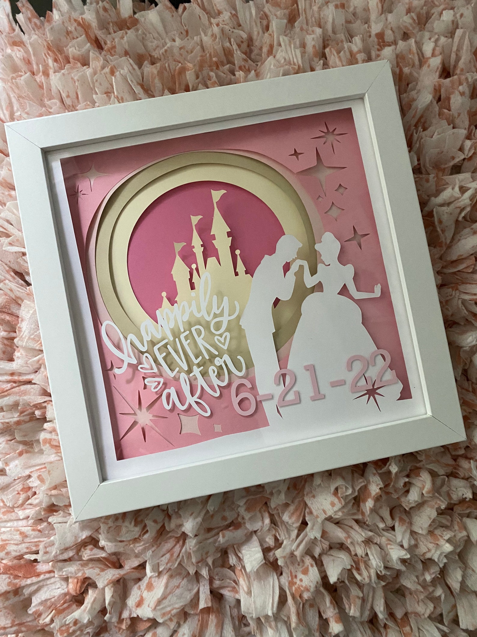 3D Paper Layered Castle Cinderella - Magic Inspired - Digital SVG File ...