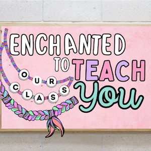 Learning Era Classroom Decor - Bulletin Letters- Friendship Bracelets ...