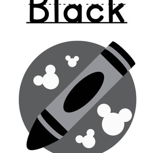 Magical Mickey Classroom Color Posters - Cards - Classroom Decor ...