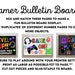 Gamer Video Classroom Decor Bulletin Letters PDF JPEG and PNG Files - Etsy