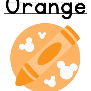 Magical Mickey Classroom Color Posters - Cards - Classroom Decor ...